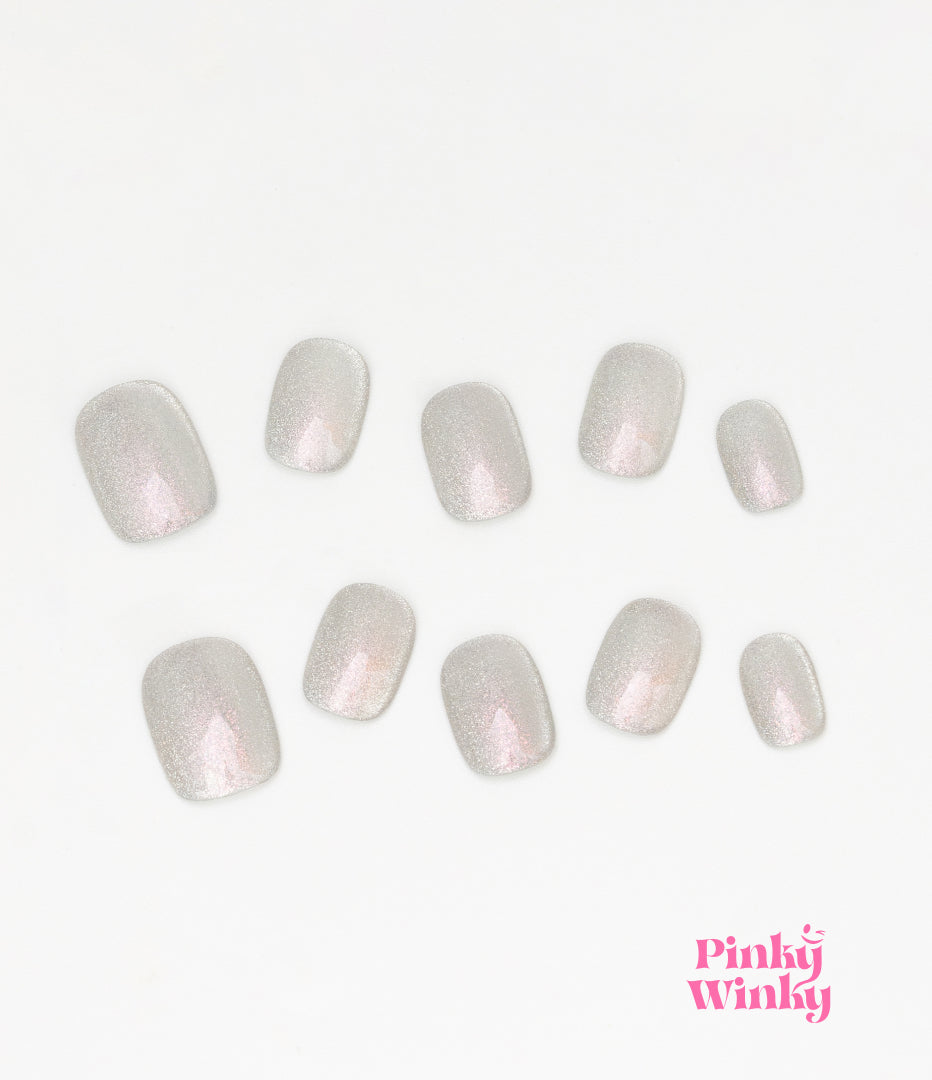 Comet's Tail (Squoval) • Pinky Winky Handpainted Press-On Nails